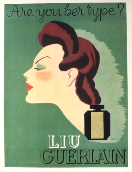 1937 Guerlain Perfume Ad ~ Liu ~ Jacques Darcy, Vintage Health & Beauty Ads