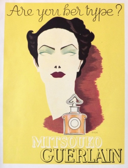 1938 Guerlain Mitsouko Perfume Ad ~ Jacques Darcy, Vintage Health ...