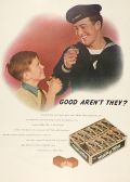 Vintage Magazine Ads ~ Candy, Gum