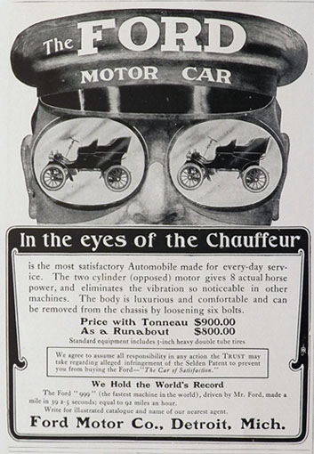 1920s Ford Car Advertisements