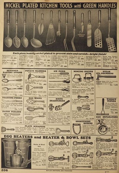 1934 Vintage Pocket Knife Knives, Kitchen Tools Ad, Vintage Household Ads