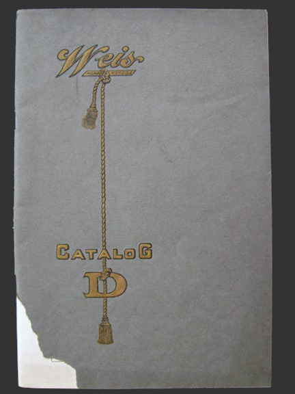1910's Weis Manufacturing Co. Office Furniture & Stationery Catalog ...
